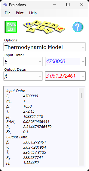 Overpressure relief ventilation calculations | CalQlata